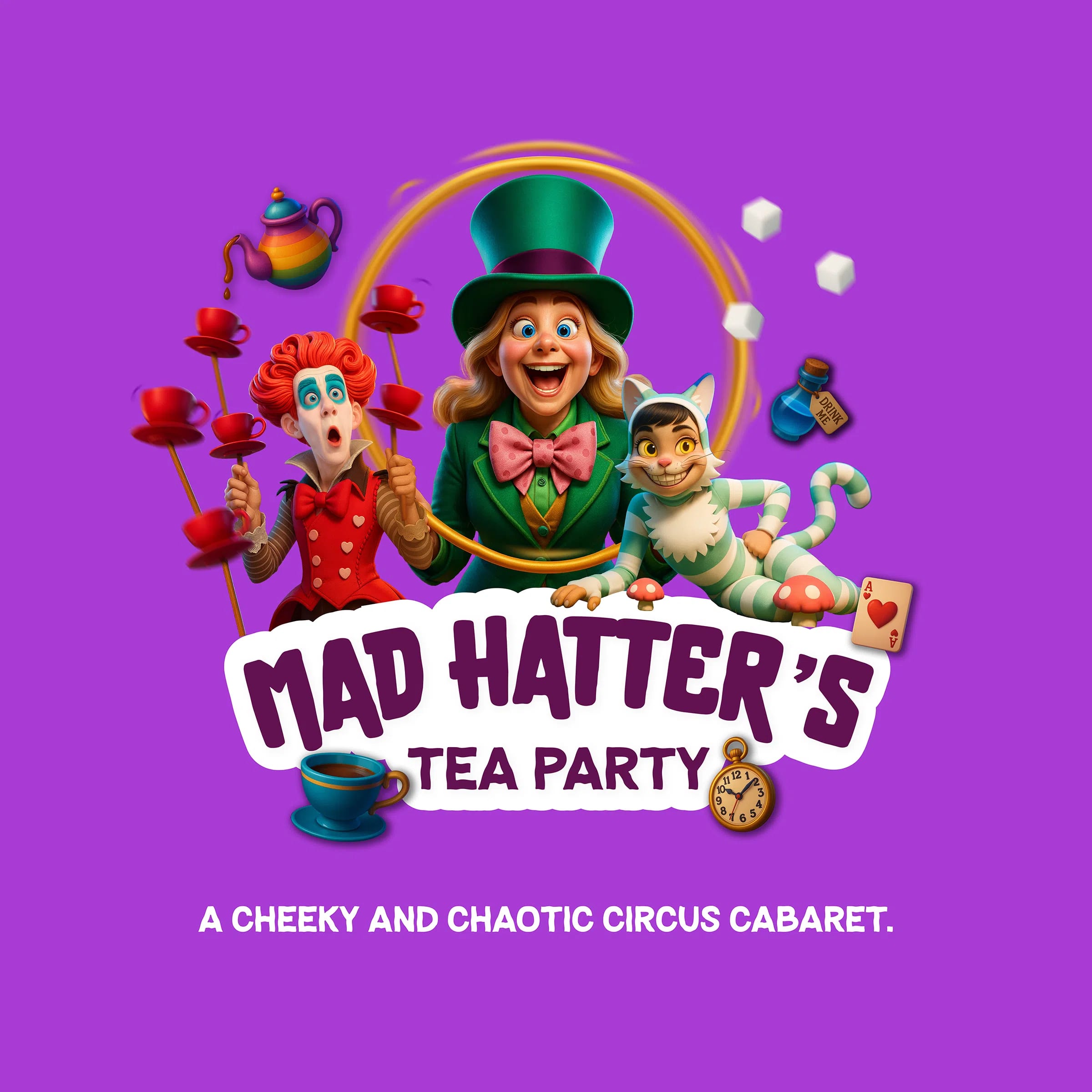 Mad Hatter's Tea Party Sydney – A Cheeky and Chaotic Circus Show